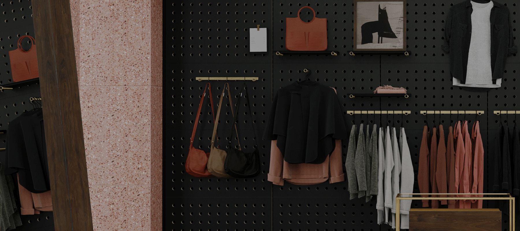 Feature Wall Kit - Retailers Market, Font Creative Pte Ltd
